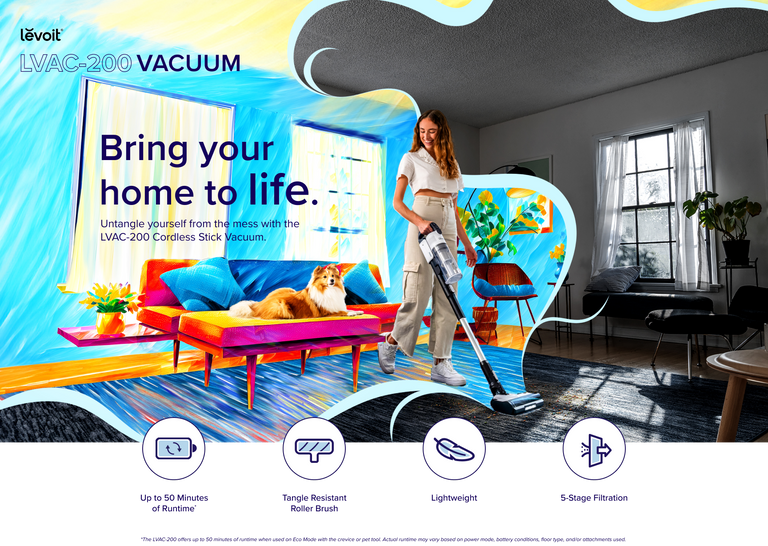 LVAC-200: The Ultimate Best Vacuum Cleaner Experience – Levoit