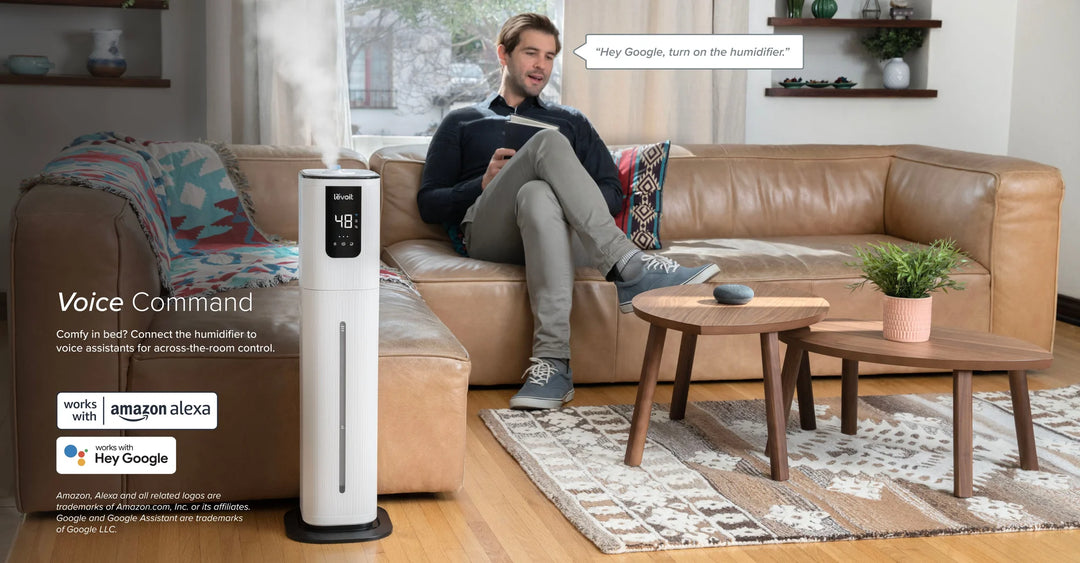 Levoit OasisMist® 1000S Smart Ultrasonic Cool Mist Tower Humidifier
