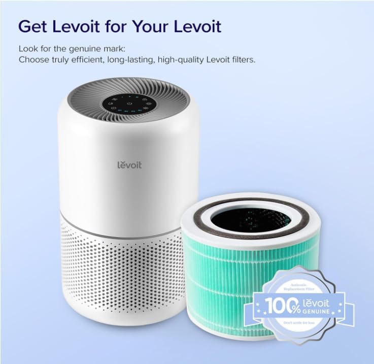 Levoit Core® 300-P Air Purifier 3-Stage Toxin Absorber Filter